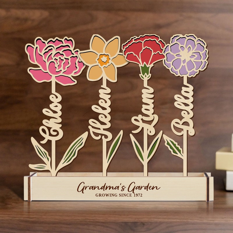 Birth Flower Gift - 60+ Gift Ideas for 2024