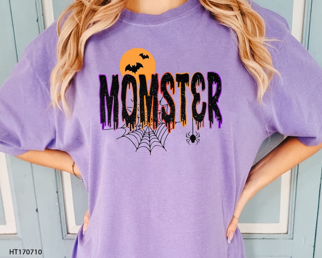 Momster Shirt, Halloween Mama Shirt, Funny Halloween Gifts for Mom ...