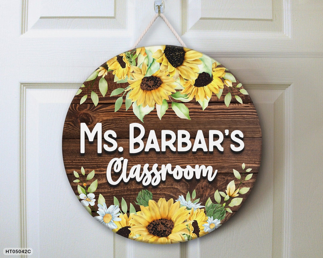 Teacher Door Hanger, Classroom Door Sign, Classroom Decor, Teacher Door ...