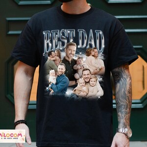 Fathers Day Shirt, Custom Bootleg Shirt, Best Dad Ever Shirt, Fathers ...