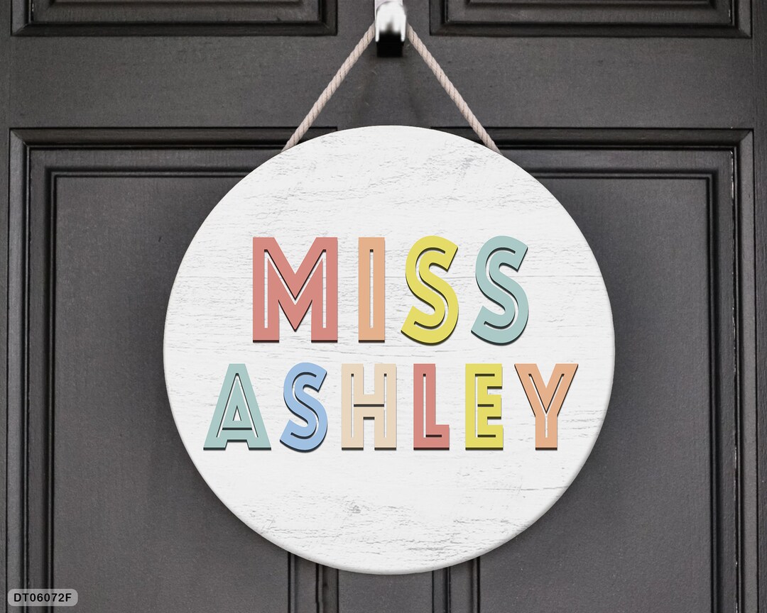 Teacher Door Sign, Classroom Decor, Back to School Teacher Gift ...