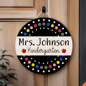 Teacher Door Sign, Teacher Door Hanger, Classroom Door Sign, Classroom ...