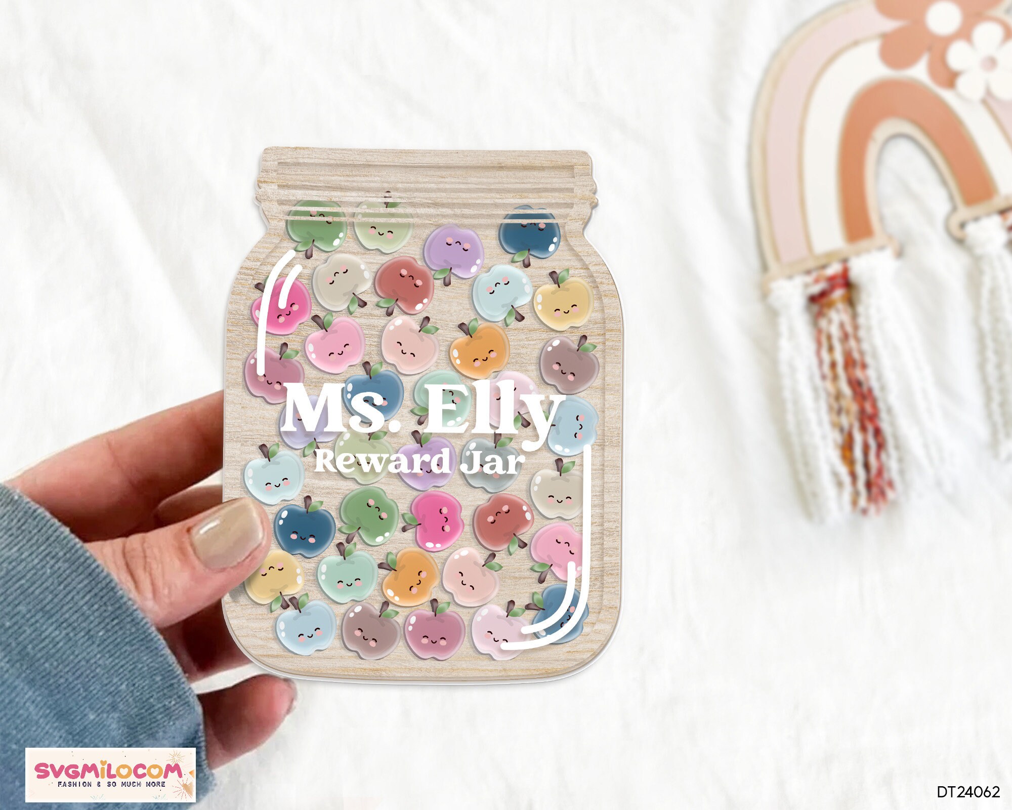 Personalized Reward Jar Classroom Decor, Custom Reward Jar With Tokens ...
