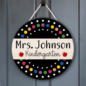 Teacher Door Sign, Teacher Door Hanger, Classroom Door Sign, Classroom ...