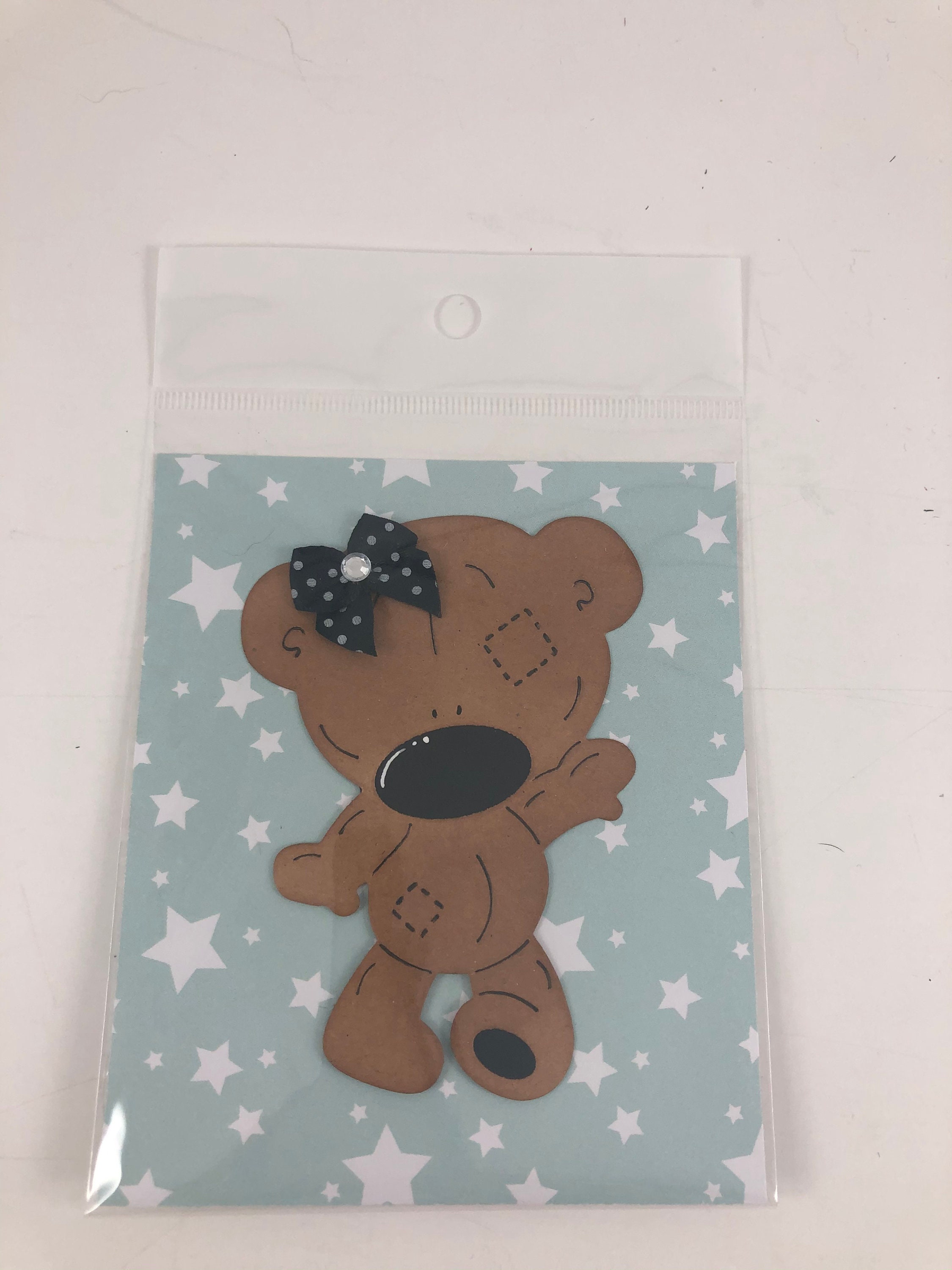 Teddy Bear Die Cut, Teddy Bear Paper Piecing - Etsy