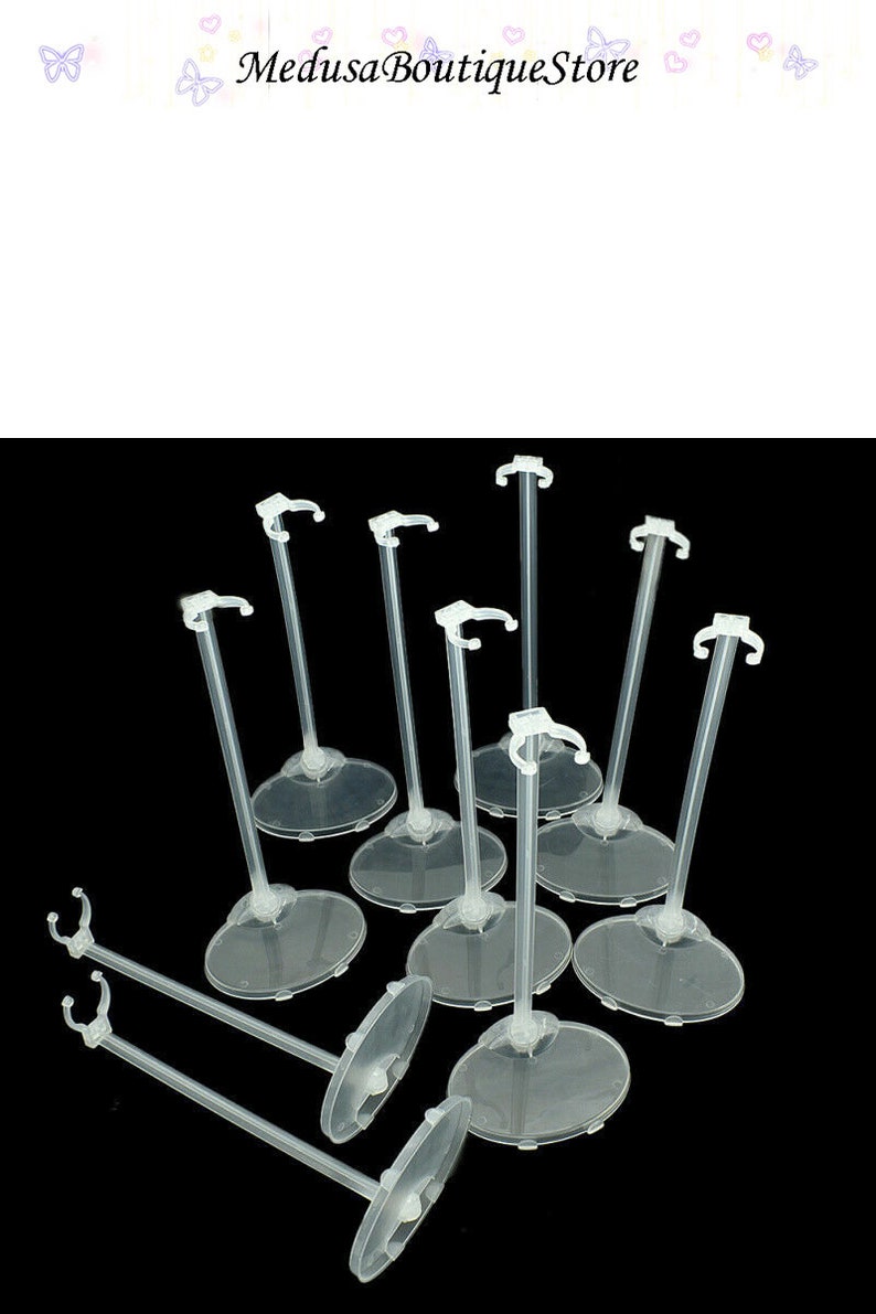 10PCS Doll Stand Display Holdertransparent Doll Stand - Etsy