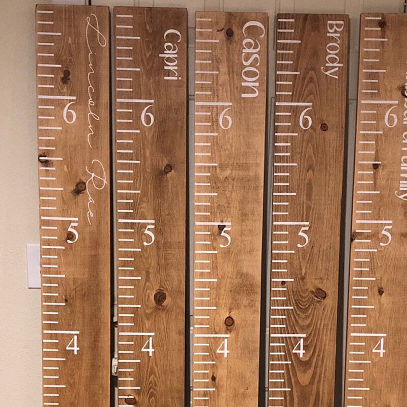 Growth Chart Stencil DIY Plastic Stencil for Painting Walls - Etsy