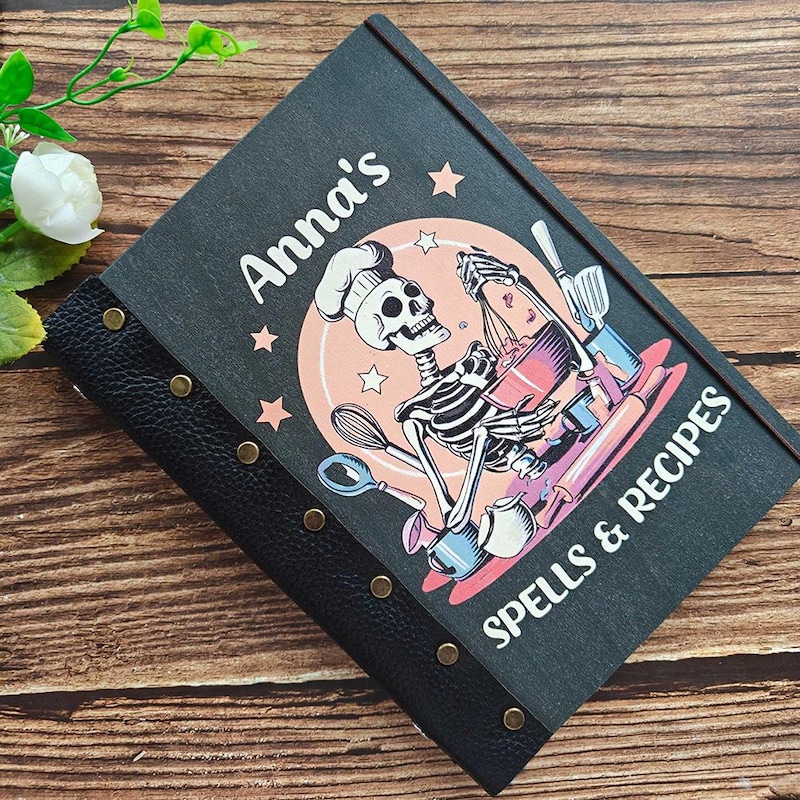 Blank Gothic Cookbook - Etsy UK