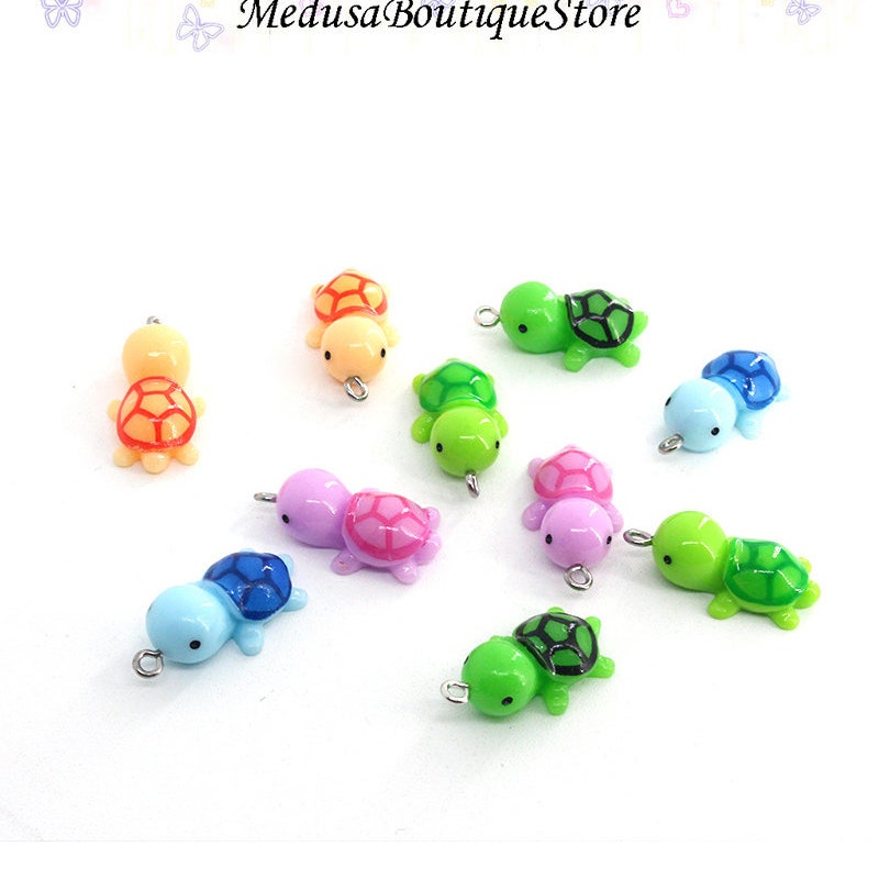 Turtle Charms - Etsy