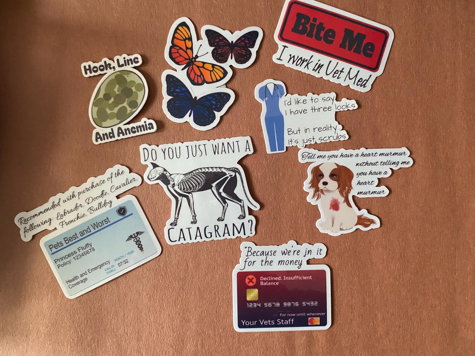 Foreign Body Sticker | Veterinary Medicine Sticker | Dinosaur Sticker ...