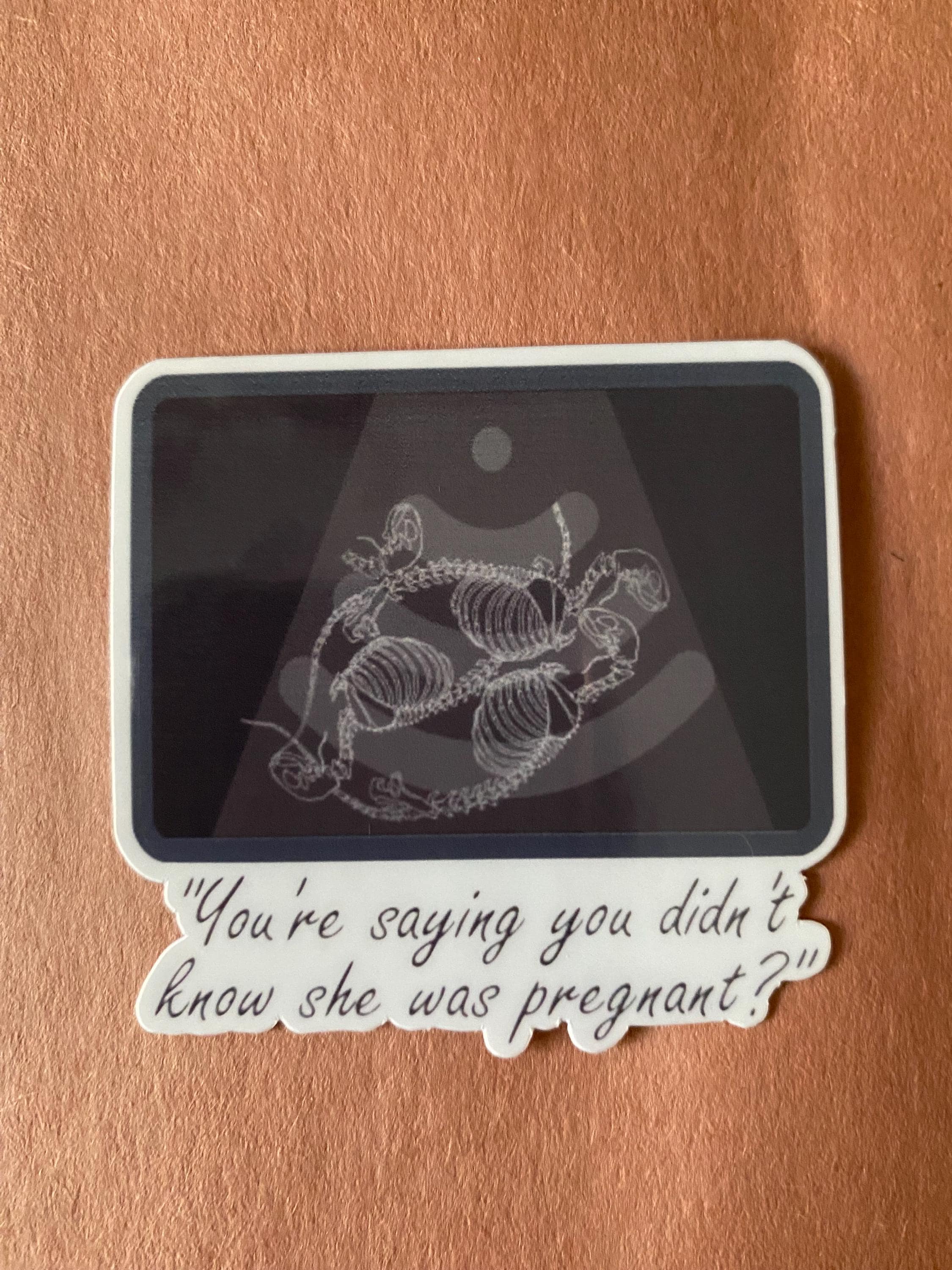 Ultrasound Pregnancy Sticker | Vet Med Radiology Sticker | Radiology ...