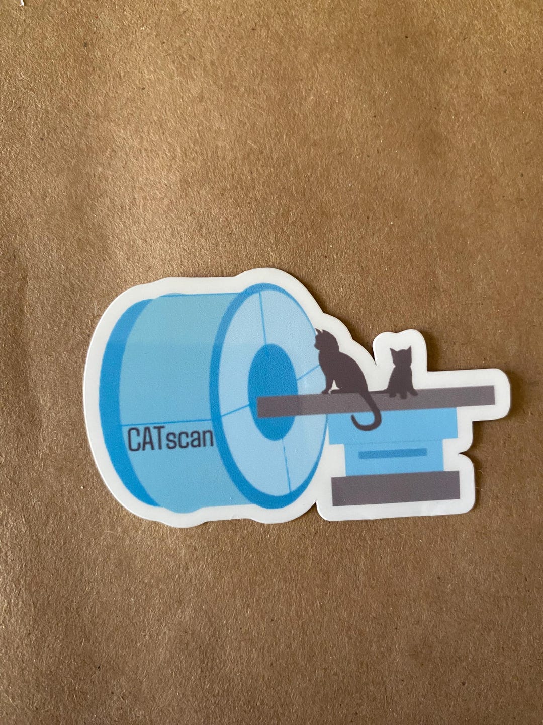 Cat Scan Sticker | Radiology Sticker | Cat Sticker | Veterinary ...