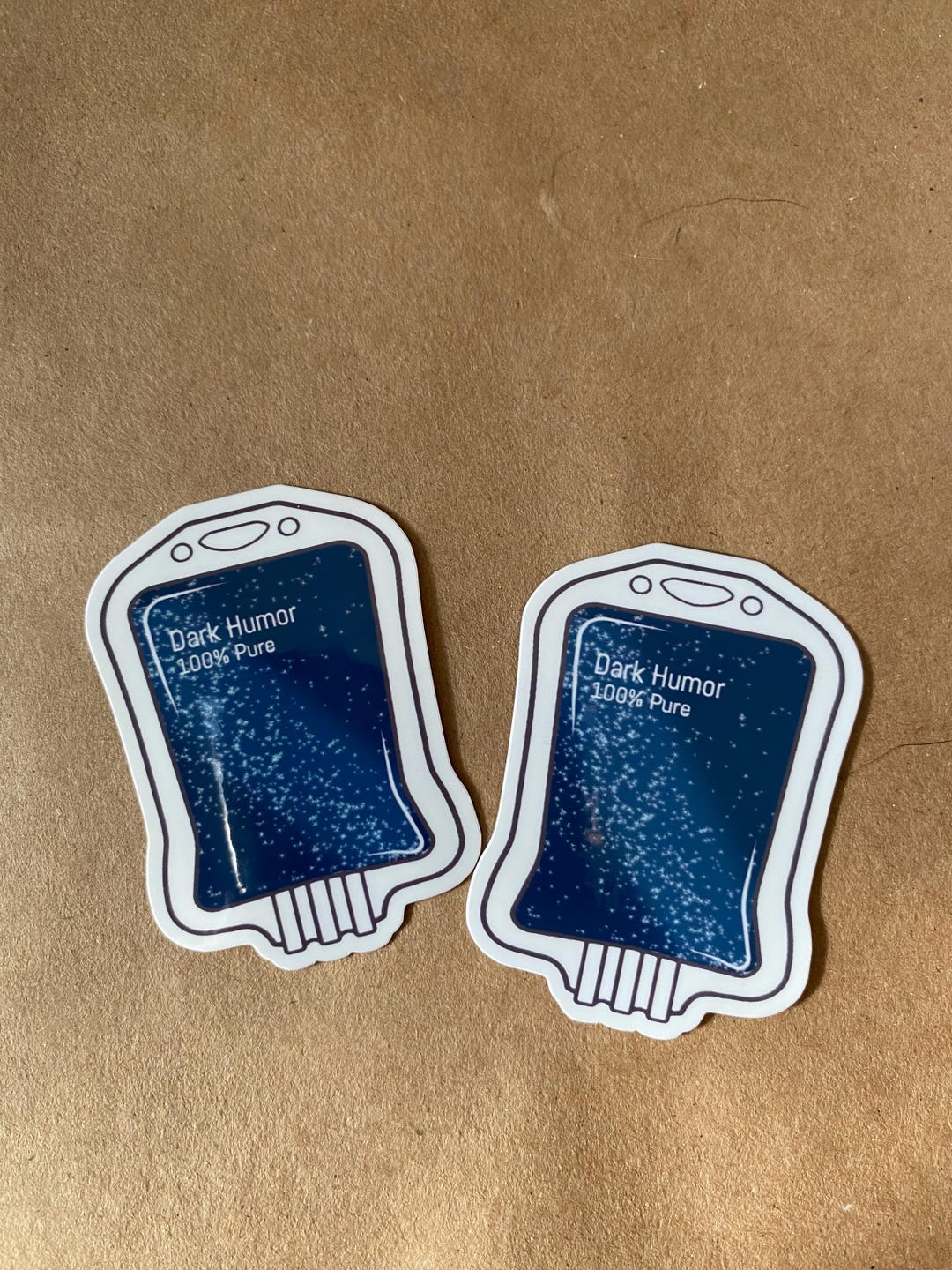 Dark Humor IV Bag Sticker | Veterinary Medicine Sticker | Nurse Sticker ...