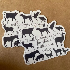 Veterinary Medicine Vinyl Sticker | Multi-species Animal Lover - Etsy