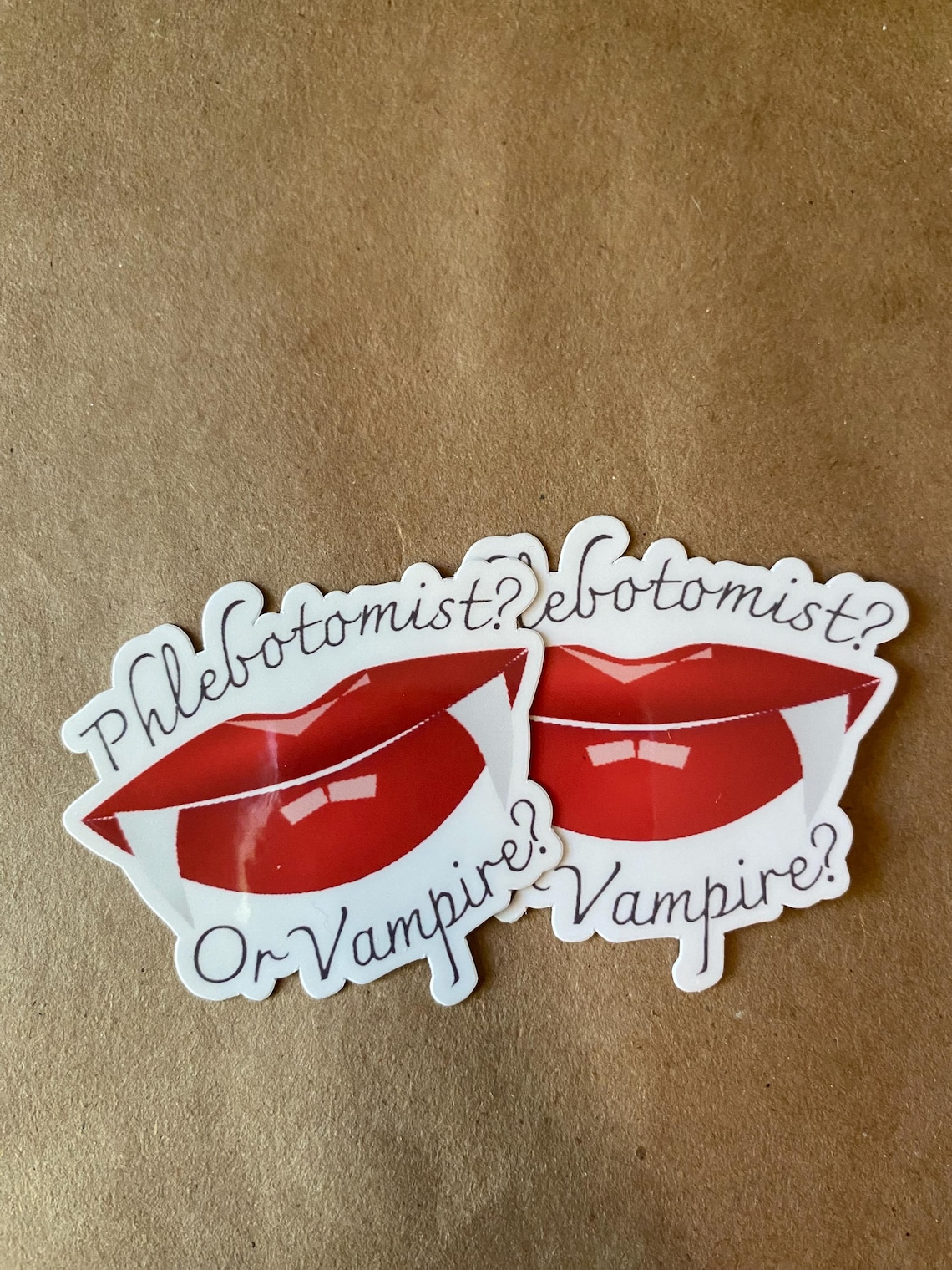 Phlebotomy Sticker | Vampire Sticker | Vet Med Sticker | Nursing ...