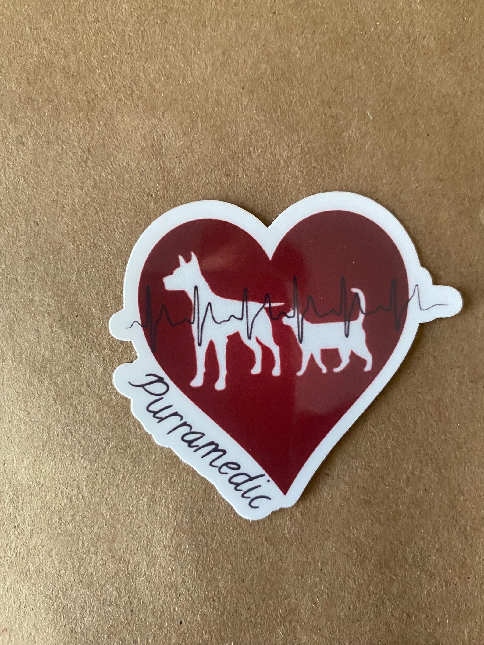 Purramedic Sticker | Vet Med Sticker | ER/ICU Vet Tech Sticker | Vet ...