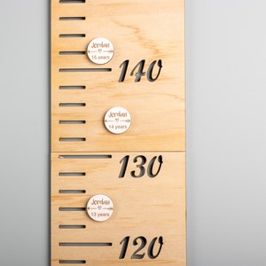 Height Chart Markers, Antique White Arrow Markers, Growth Chart Markers ...
