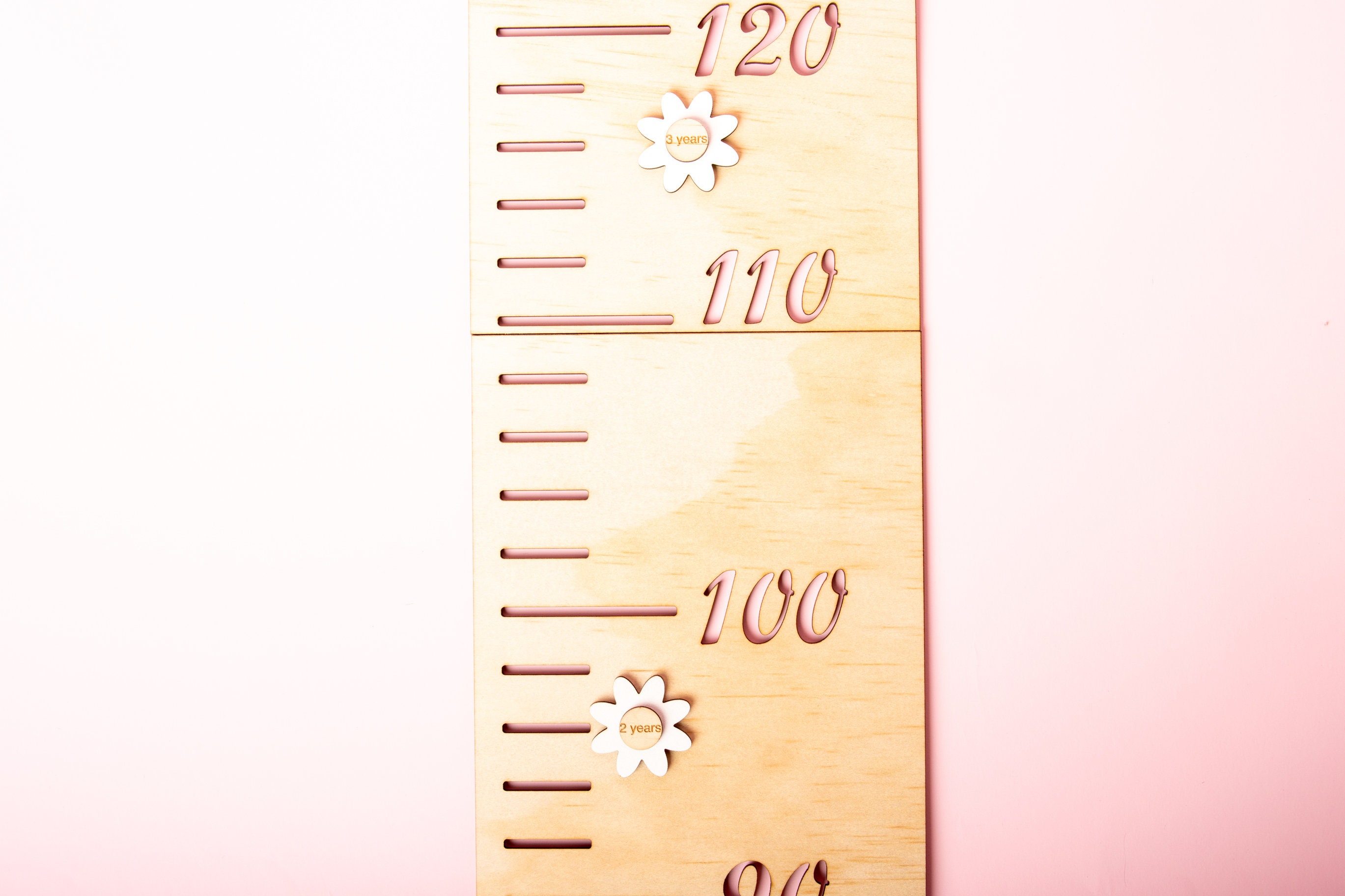 Height Chart Markers White Daisy Markers Growth Chart - Etsy Australia