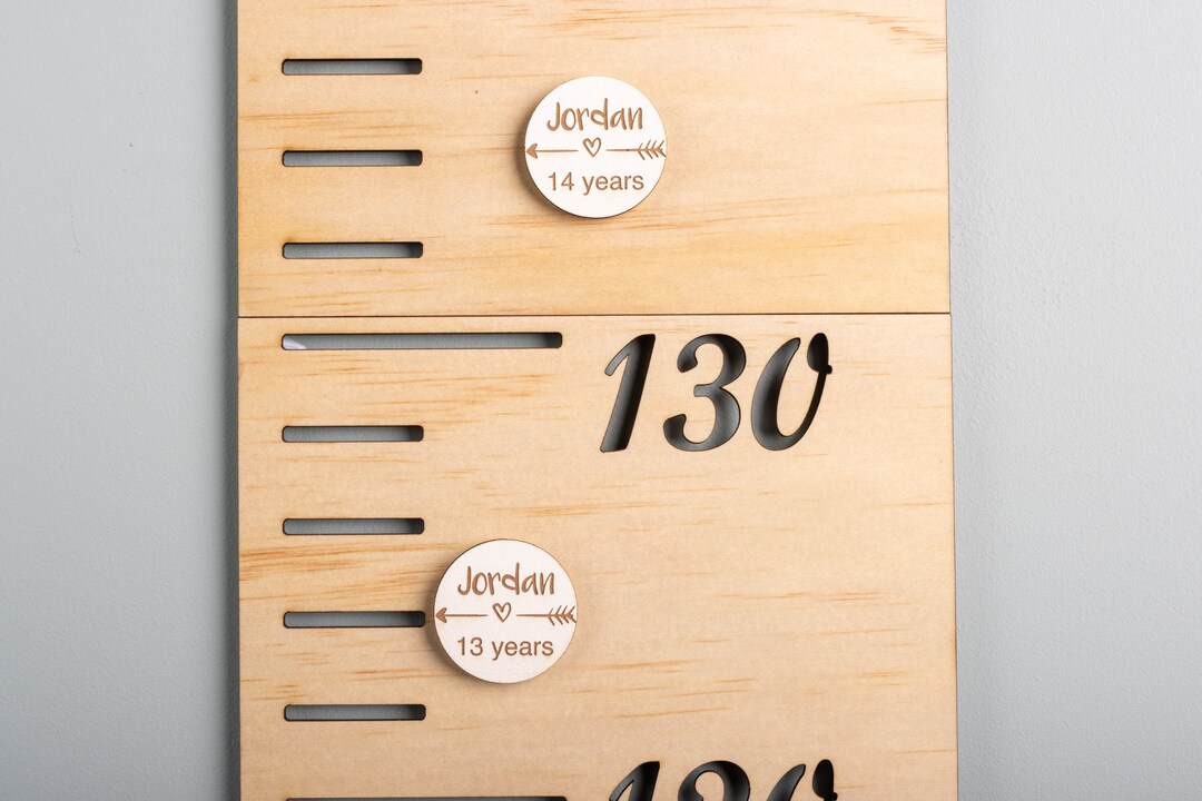 Height Chart Markers, Antique White Arrow Markers, Growth Chart Markers ...
