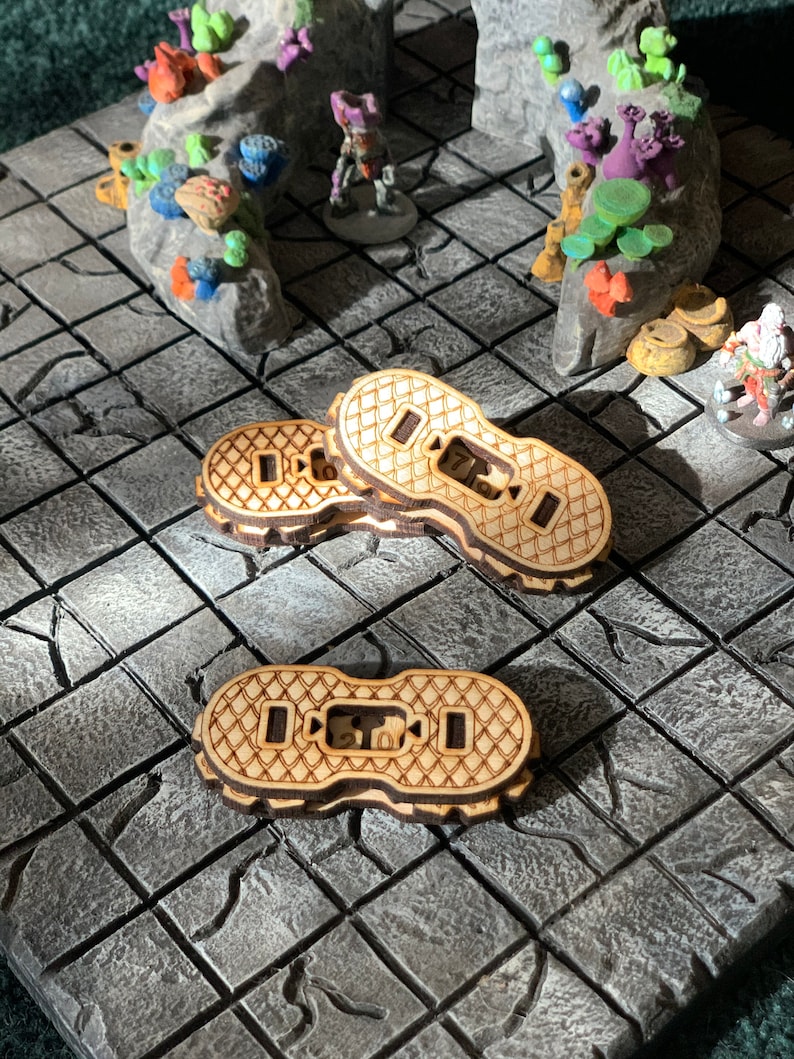 Lasercut Wooden HP Life Counter | for Dnd and MTG - Etsy