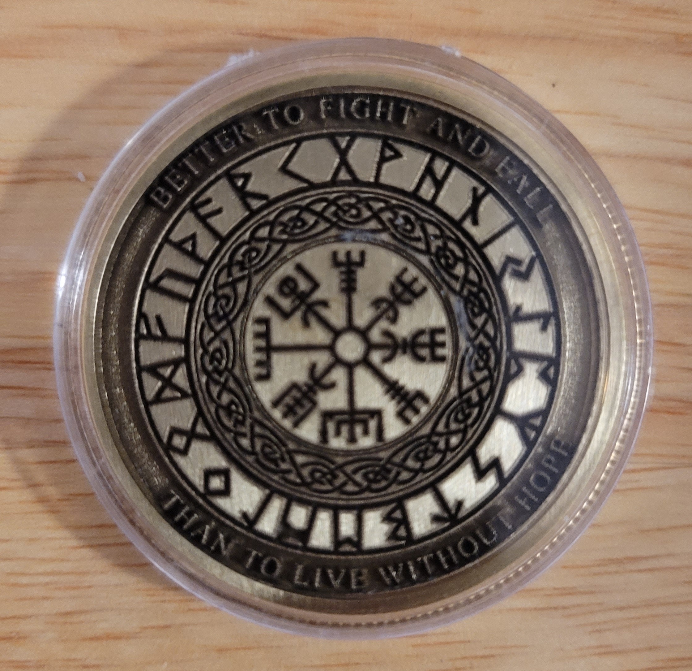 40mm Viking Challenge Coin - Etsy