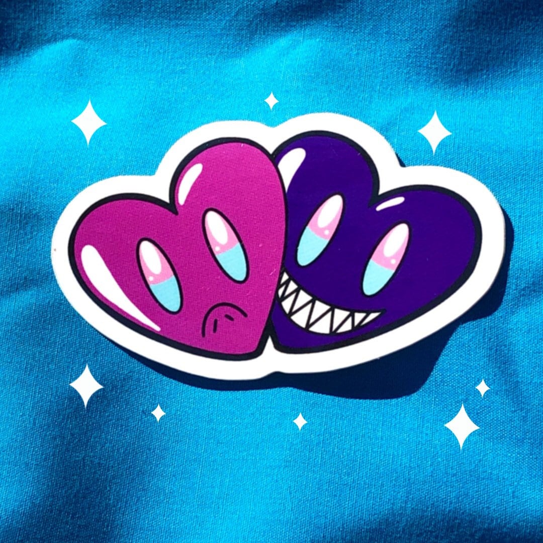 Frumpy + Frownz Sticker - Etsy