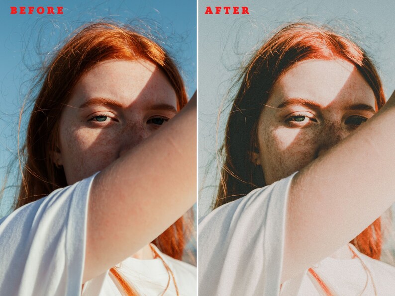 Best Film Presets for Lightroom Faded Film Filters Retro - Etsy