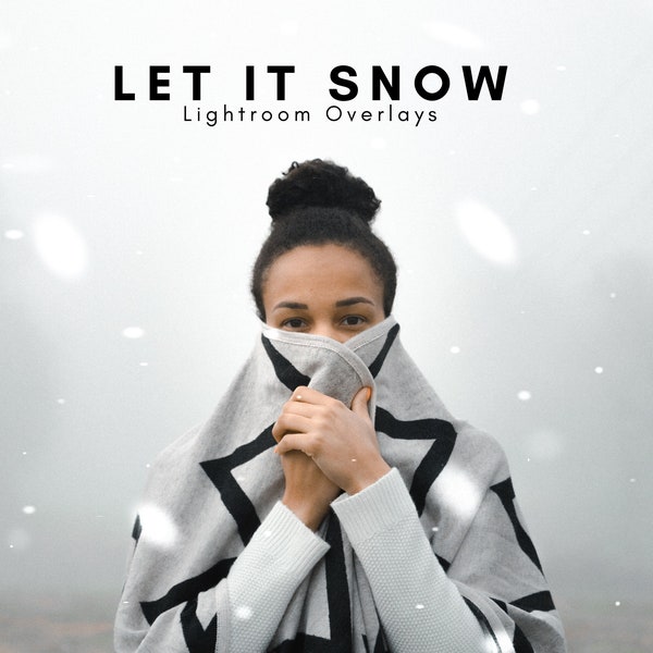 Snow Overlay - Etsy