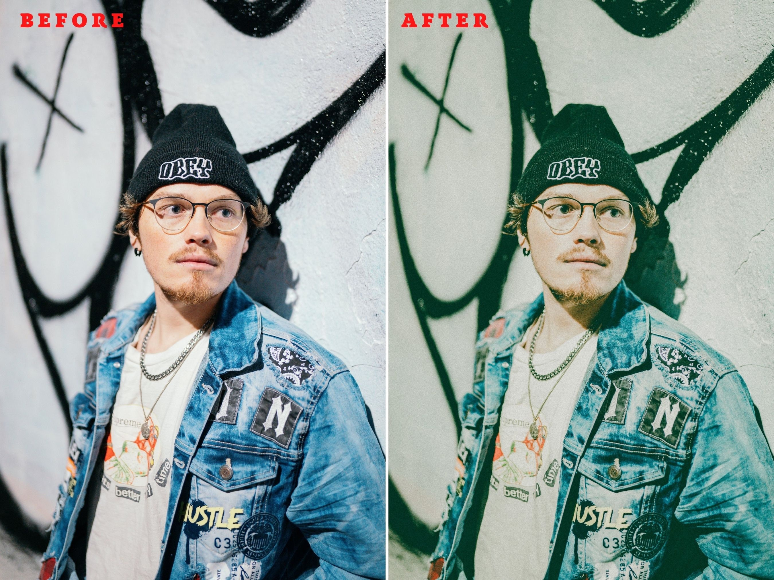 Best Film Presets for Lightroom Faded Film Filters Retro - Etsy