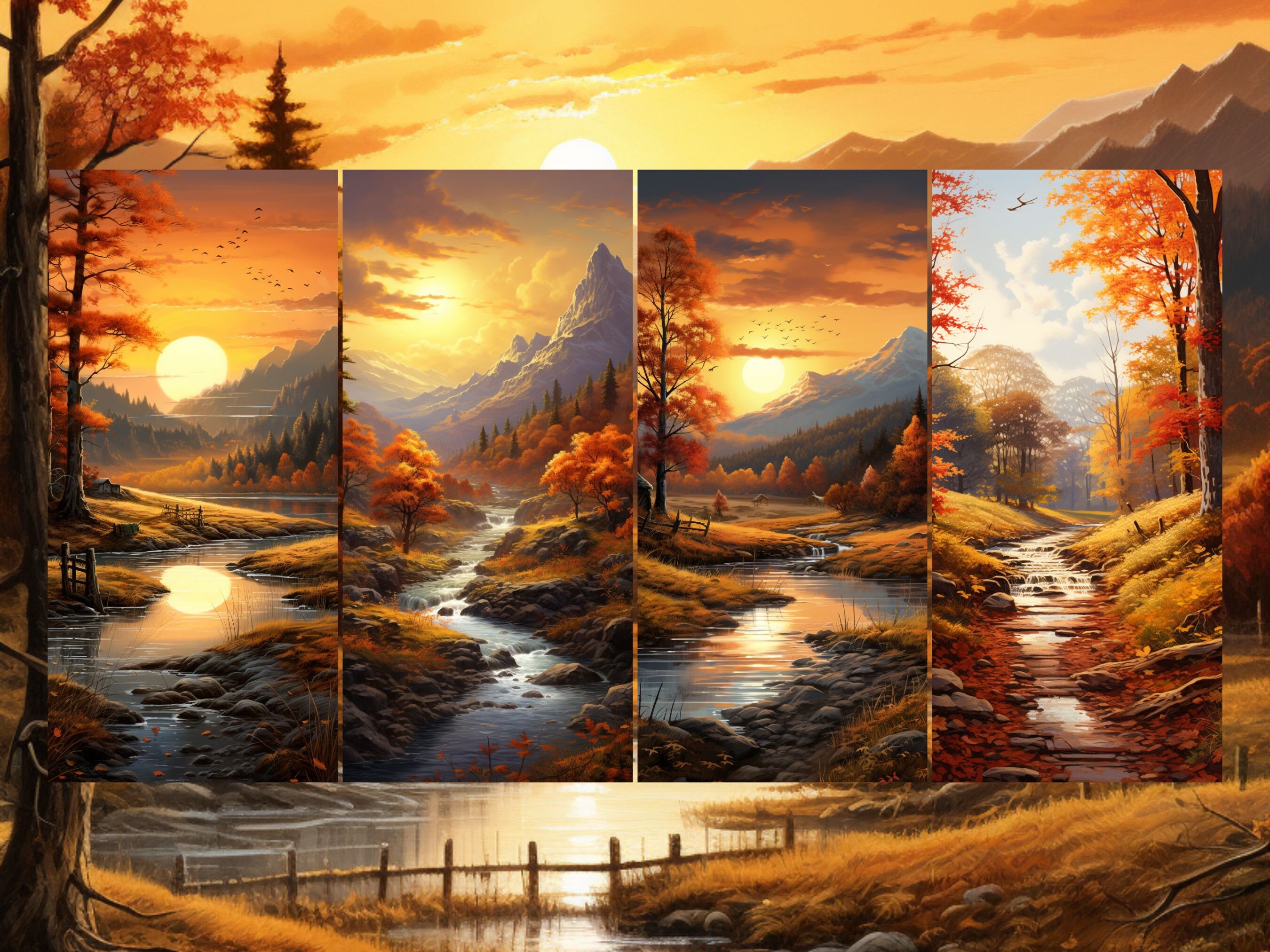 8 iPhone Lockscreen, Landscape Wallpaper Bundle, Set of Lockscreen for ...