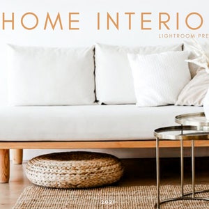 Interior Photography Lightroom Presets for Desktop and Mobile Adobe ...