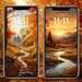8 iPhone Lockscreen, Landscape Wallpaper Bundle, Set of Lockscreen for ...