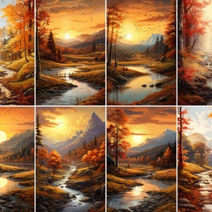 8 iPhone Lockscreen, Landscape Wallpaper Bundle, Set of Lockscreen for ...