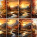 8 iPhone Lockscreen, Landscape Wallpaper Bundle, Set of Lockscreen for ...