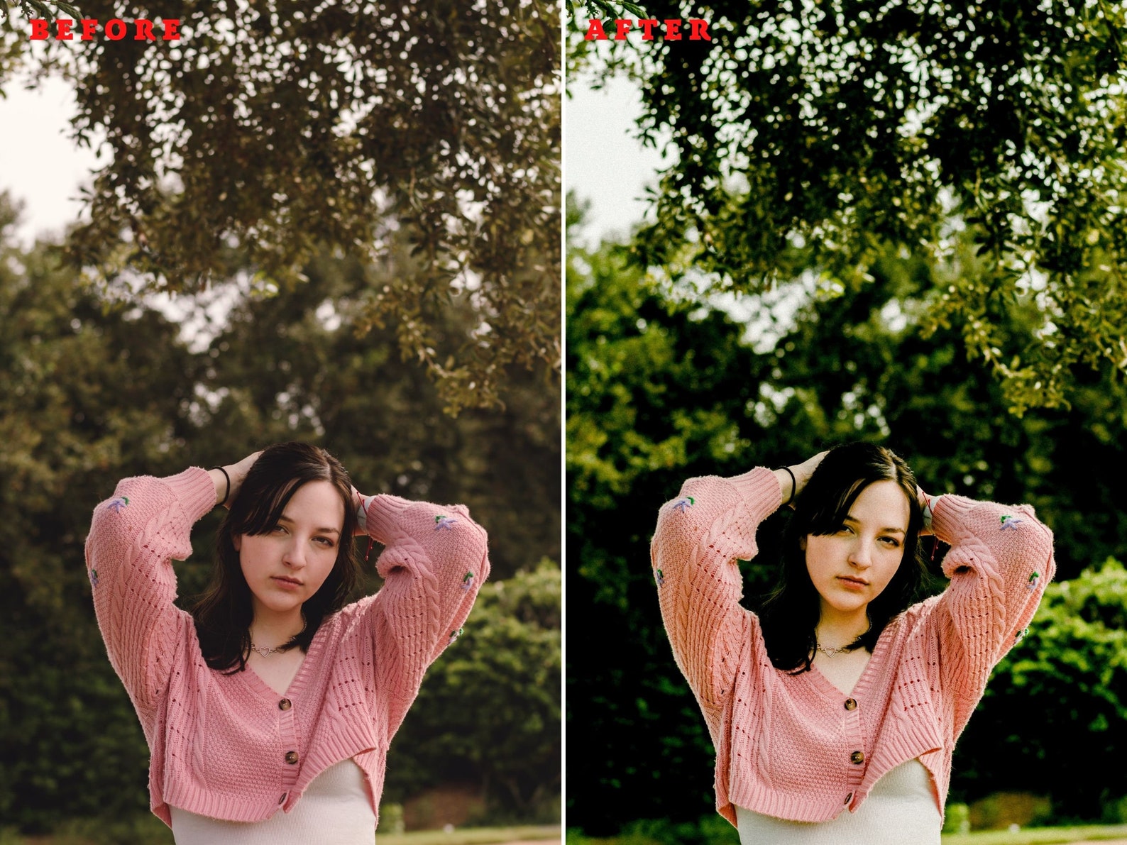 Best Film Presets for Lightroom Faded Film Filters Retro - Etsy
