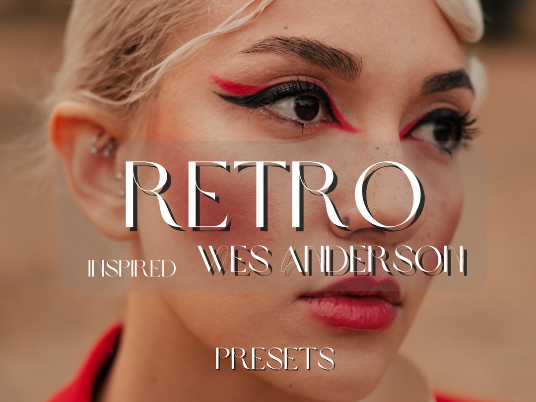 Retro Inspired Wes Anderson Film Presets| Instagram Aesthetic Presets| Film Vsco Preset - Etsy