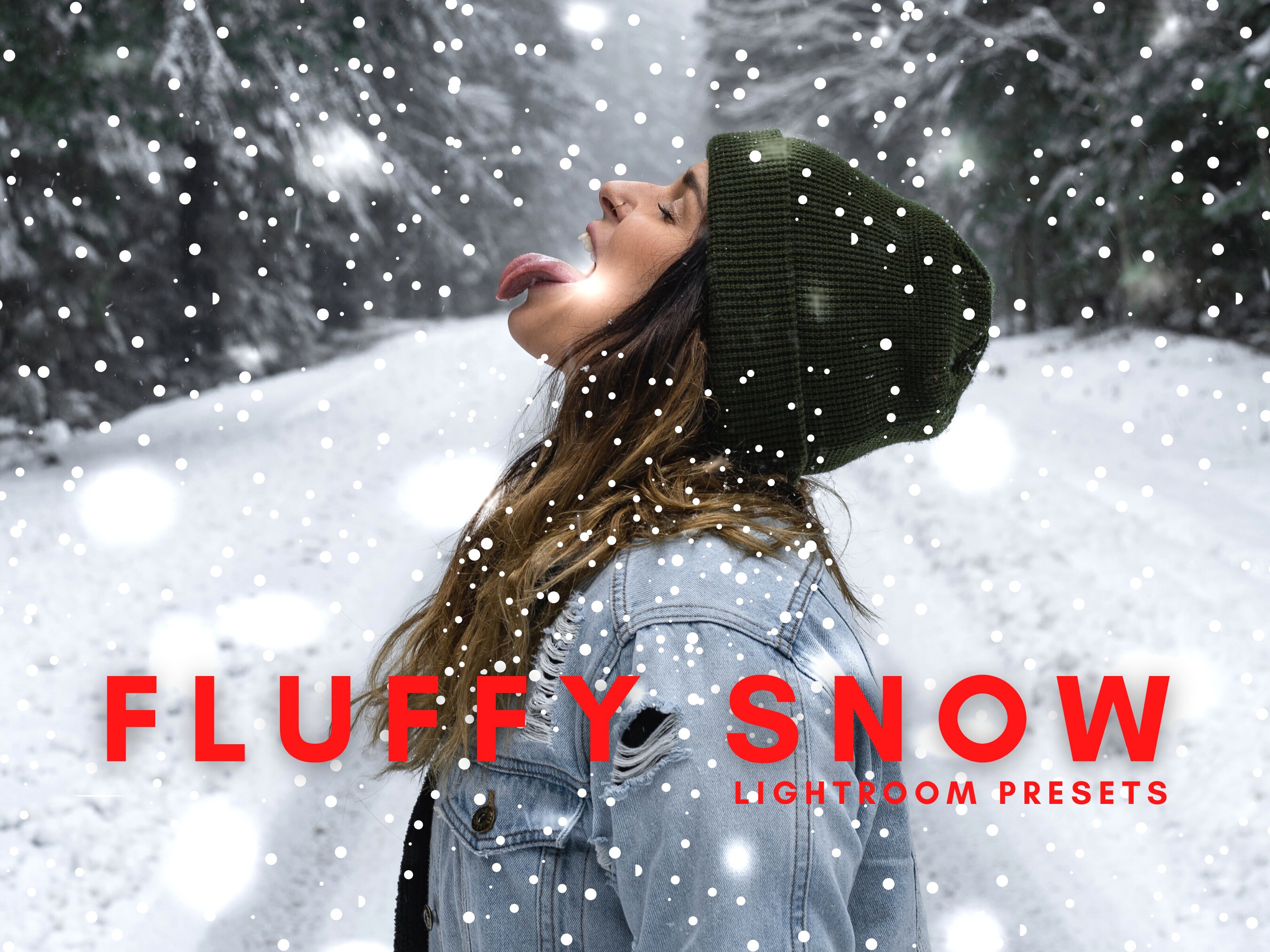 Winter Snow, Christmas Presets, Overlay for Mobile Lightroom, Snow ...