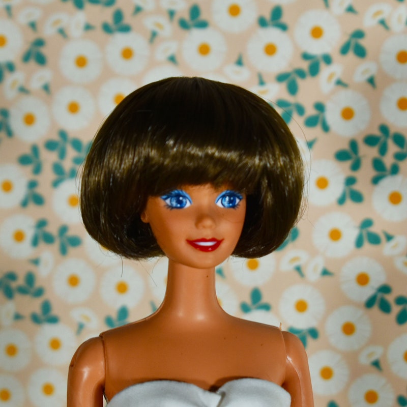 Vintage Barbie Doll Brown Hair - Etsy