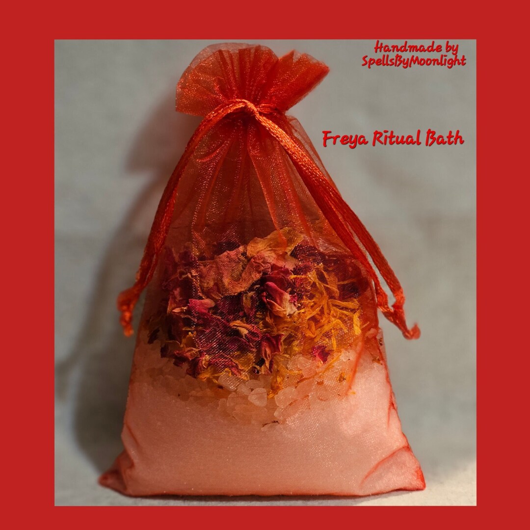 Freya Ritual Bath Connect With Goddess Freyja Bath Sachet - Etsy