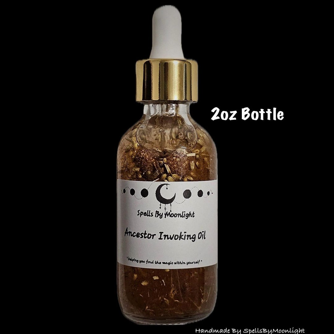 Ancestor Invoking Oil Dia De Los Muertos Oil Samhain Oil Herb Infused ...