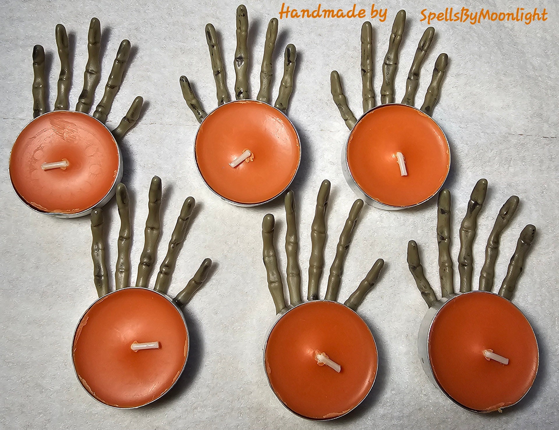 Skeleton Hand Candle Skeleton Candle Halloween Party Decor - Etsy