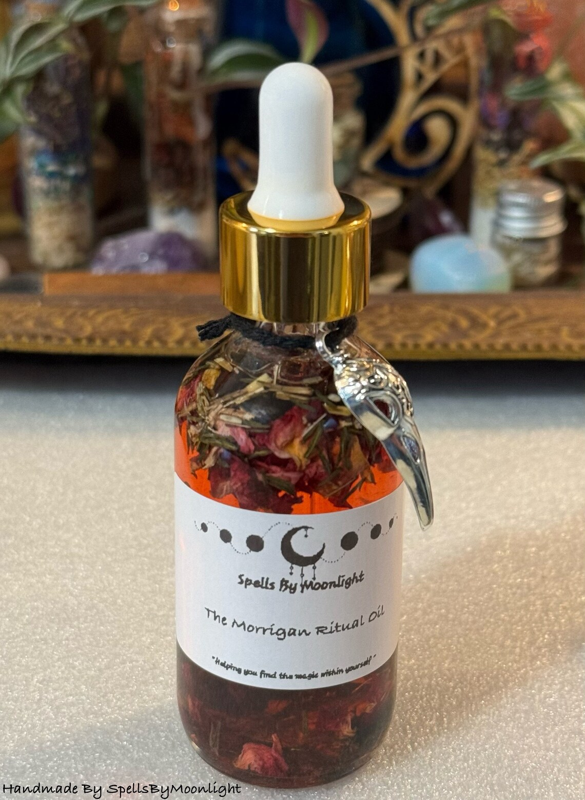 The Morrigan Ritual Oil for Invoking and Honoring Morrigan Herb and ...