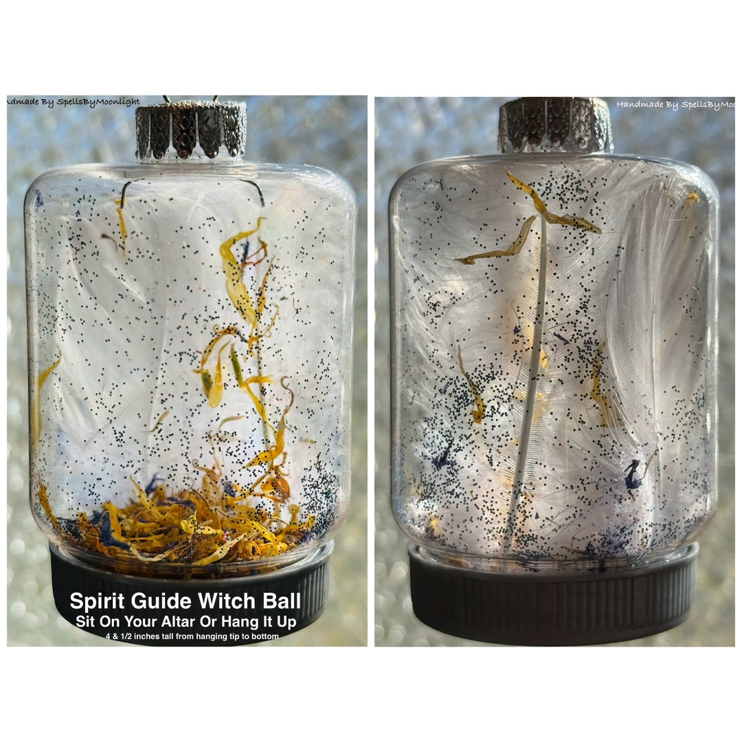 Spirit Guide Witch Ball Connect With Your Spirit Guides Witchy Gift - Etsy