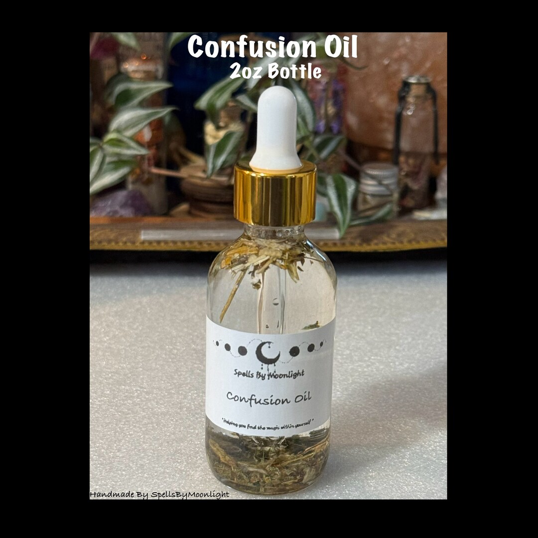 Confusion Oil Spell Oil - Etsy