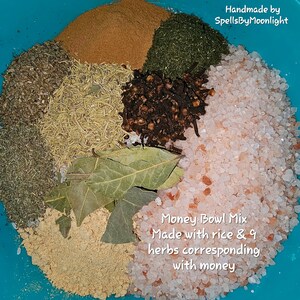 Money Magnet Money Bowl Mix Abundance Spell Prosperity Spell - Etsy