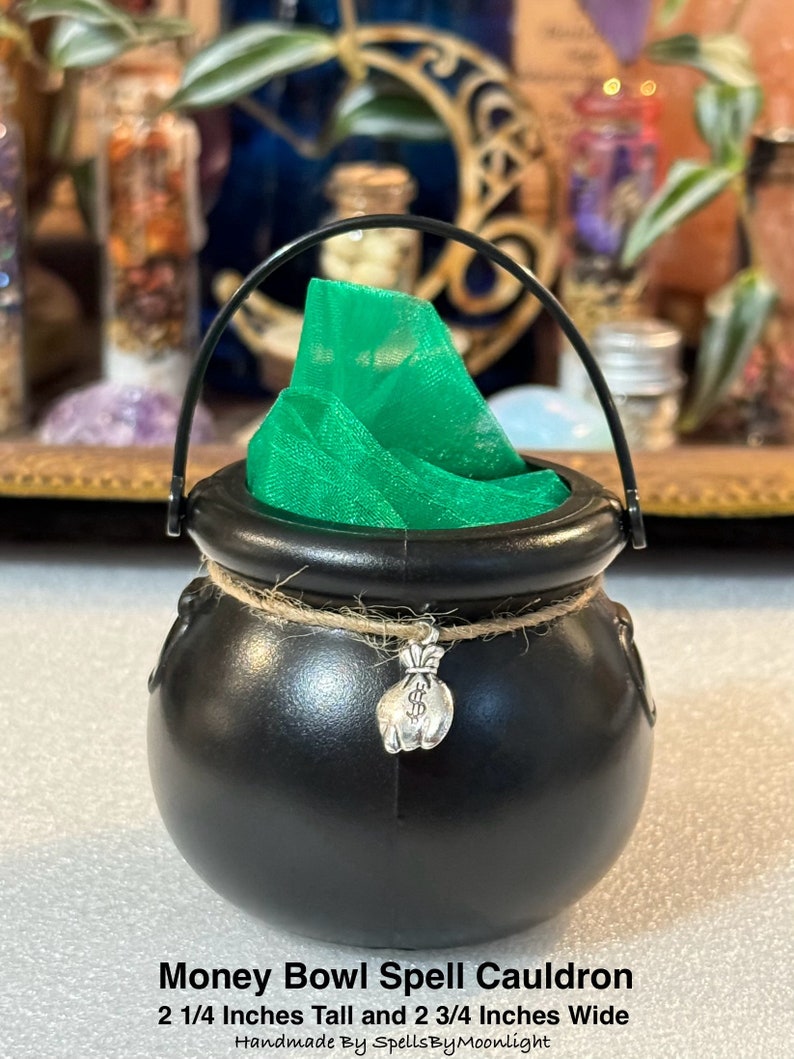 Money Spell Cauldron Money Magnet Money Bowl Abundance Spell Prosperity ...
