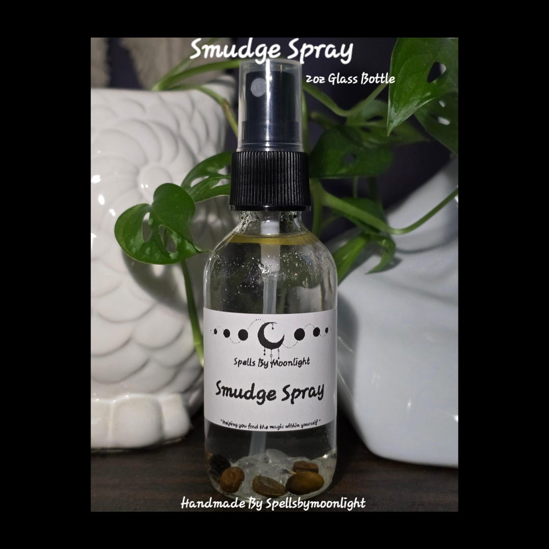 Smudge Spray Cleansing Spray Protection Spray Intention Spray Crystal ...