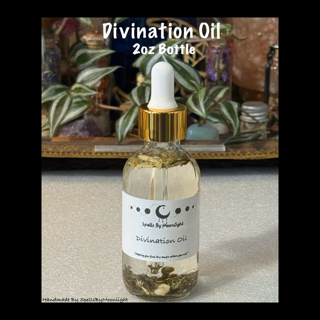 Divination Oil Third Eye Oil - Etsy