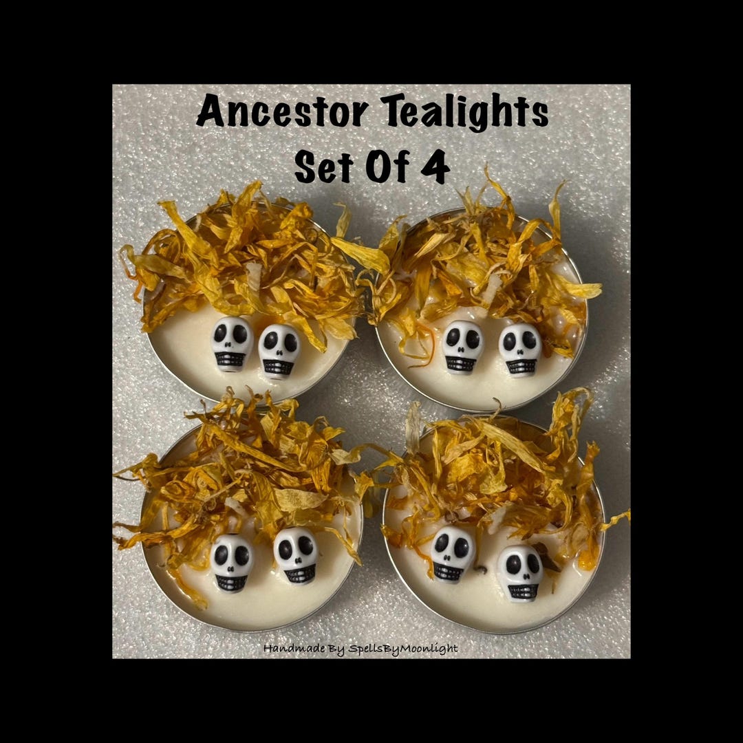 Ancestor Altar Candle Ancestor Tealights Honoring Ancestors Dia De Los ...