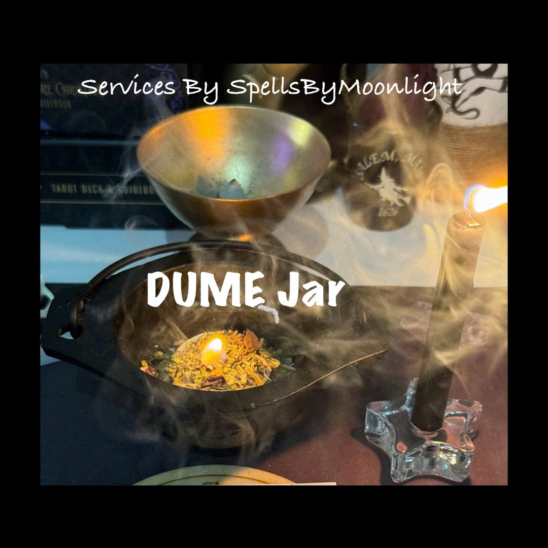 Dume Jar Spell DUME Powder Revenge Spell Hexing Karma Spell Custom ...